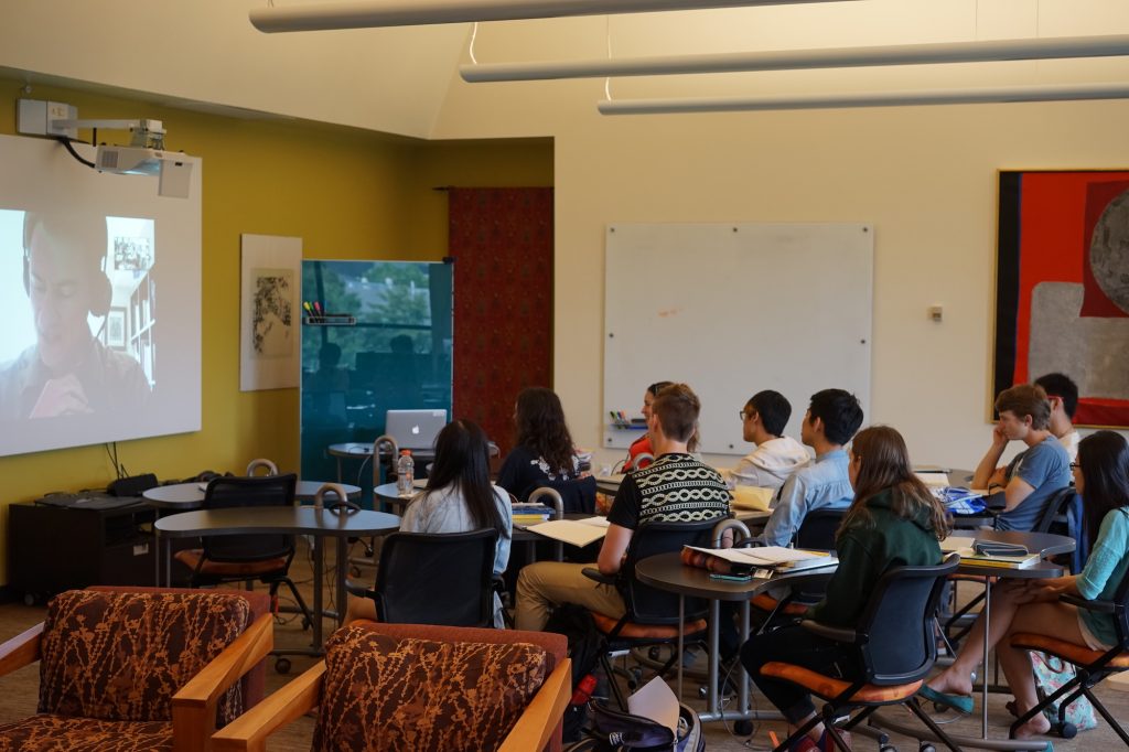 Benjamin – Zoom conference session – Swarthmore College – ITS Blog