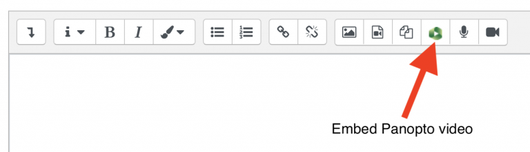 3 Ways to Use Panopto in Moodle - Swarthmore College - ITS Blog