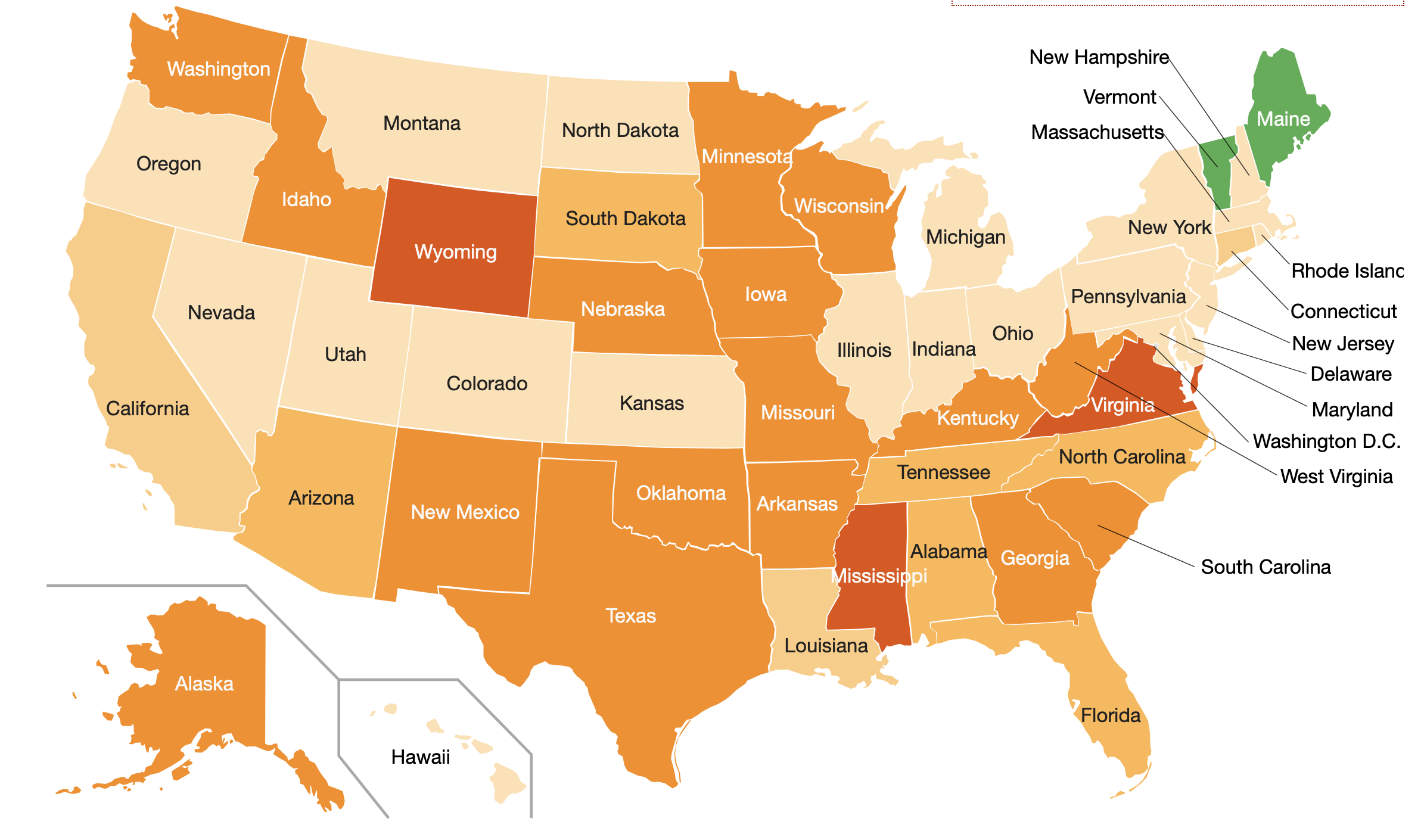 2020 American Elections Map - Swarthmore College - ITS Blog