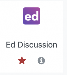 Tired of old forum tools? Try Ed Discussion! - Swarthmore College - ITS ...