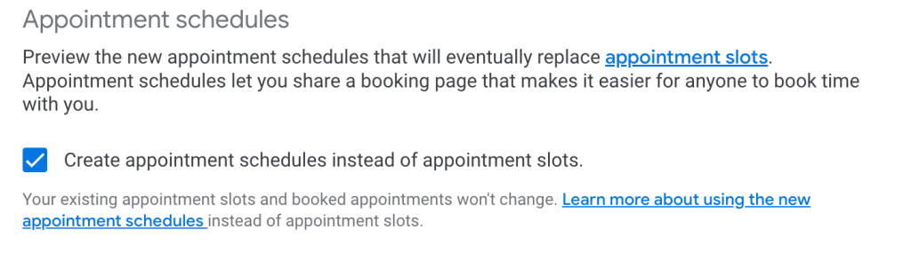 Goodbye Office Hours Scheduler (WASE), Hello Google Appointment ...