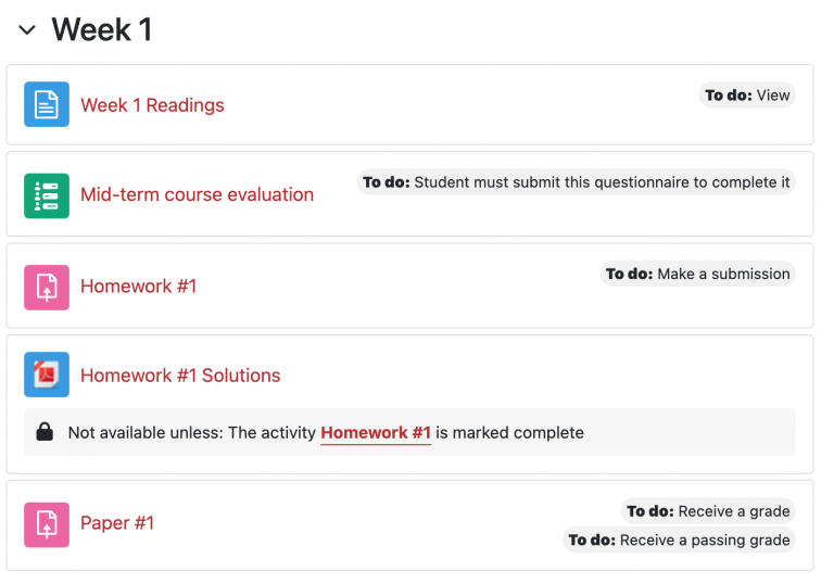 Unleash The Full Potential Of Your Moodle Course Exploring The Activity Completion Feature
