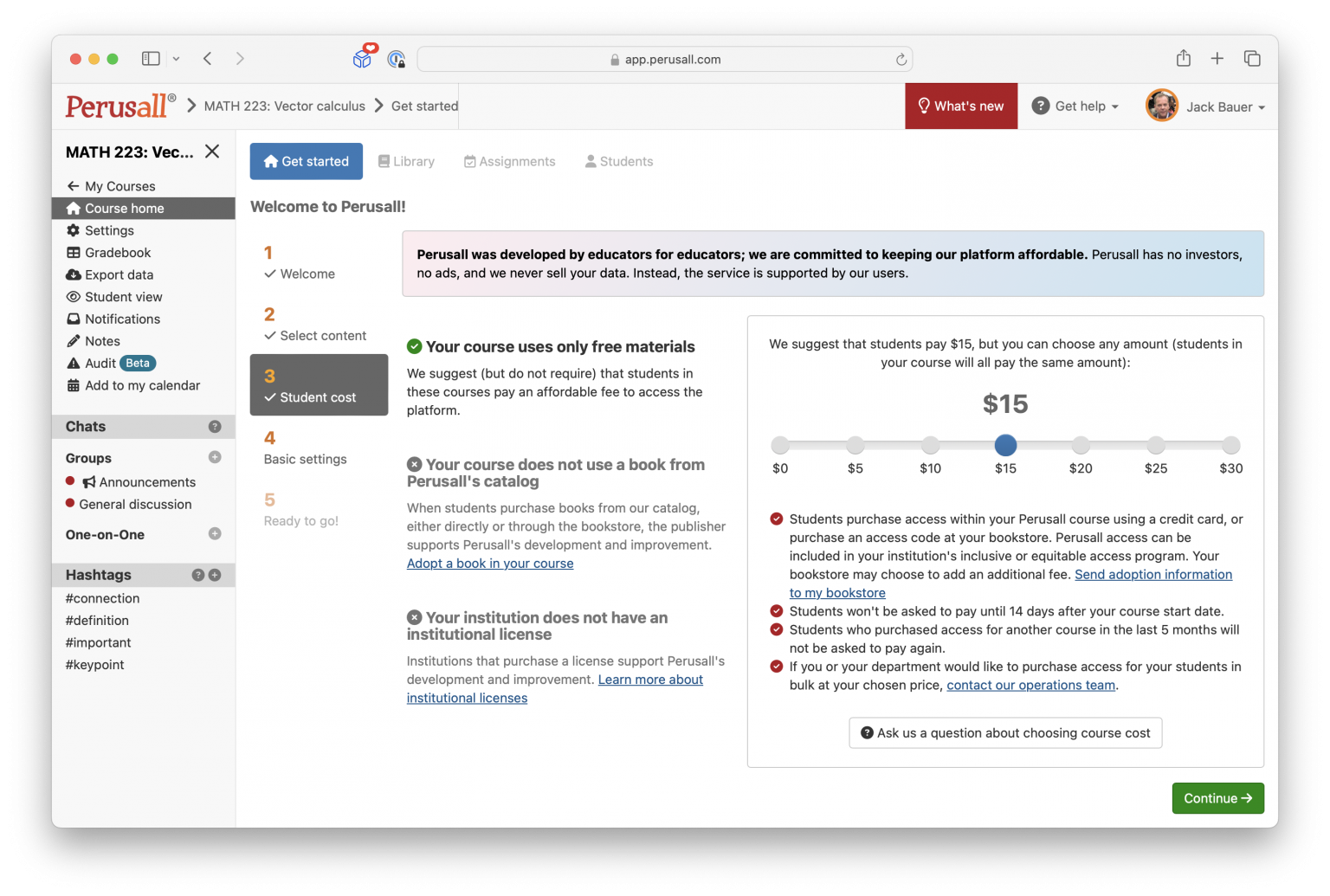 Changes to Perusall - Swarthmore College - ITS Blog